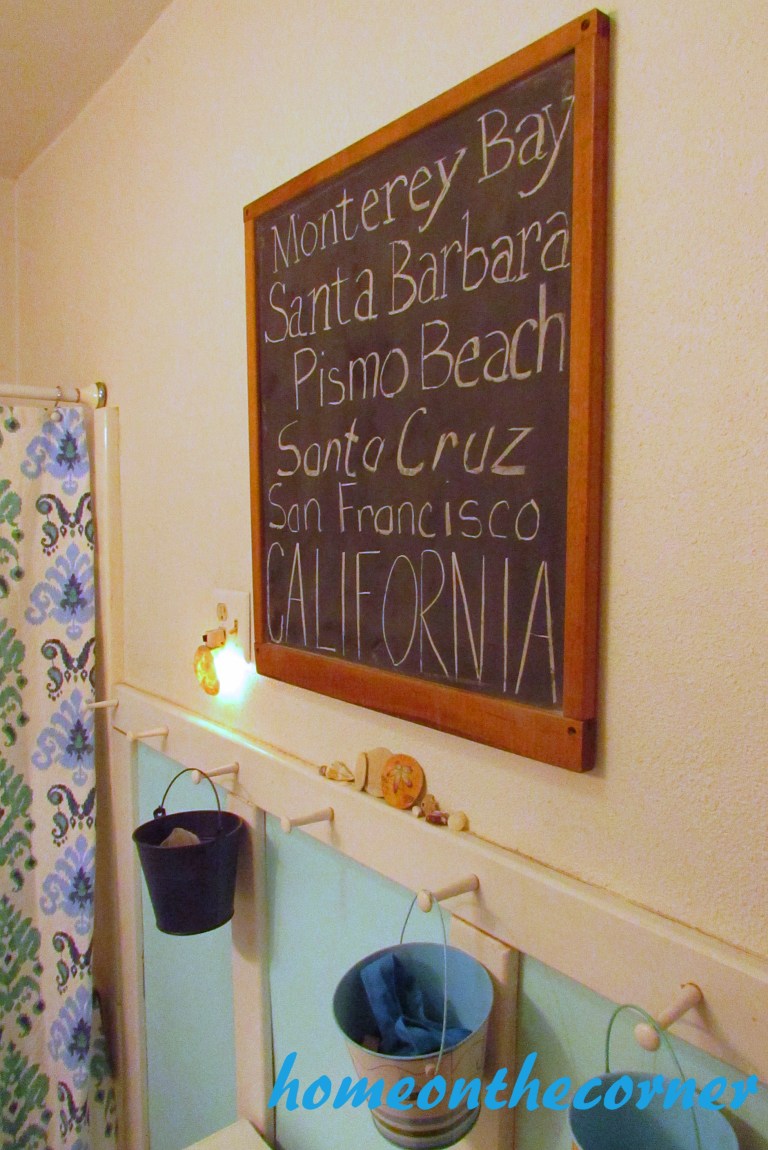 How To Make Chalkboard Subway Art-California Style – HOME ON THE CORNER