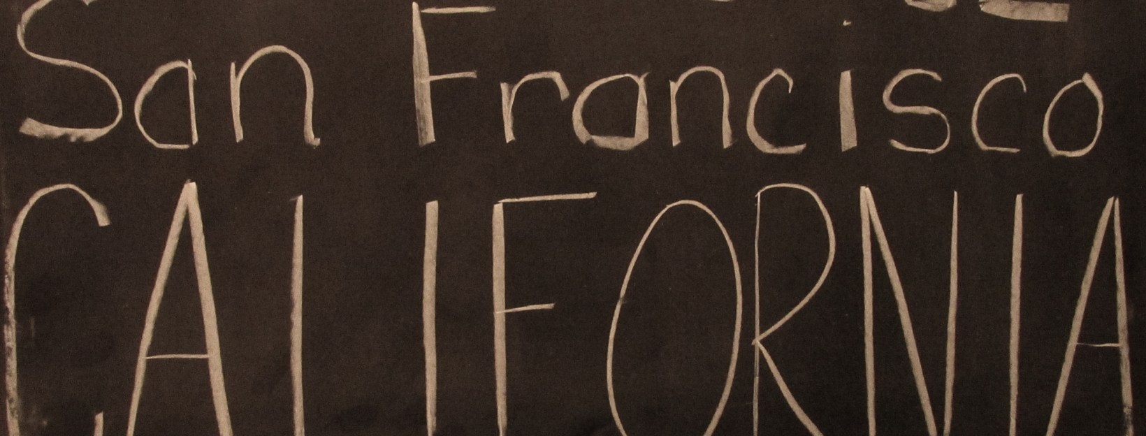 How To Make Chalkboard Subway Art-California Style – HOME ON THE CORNER