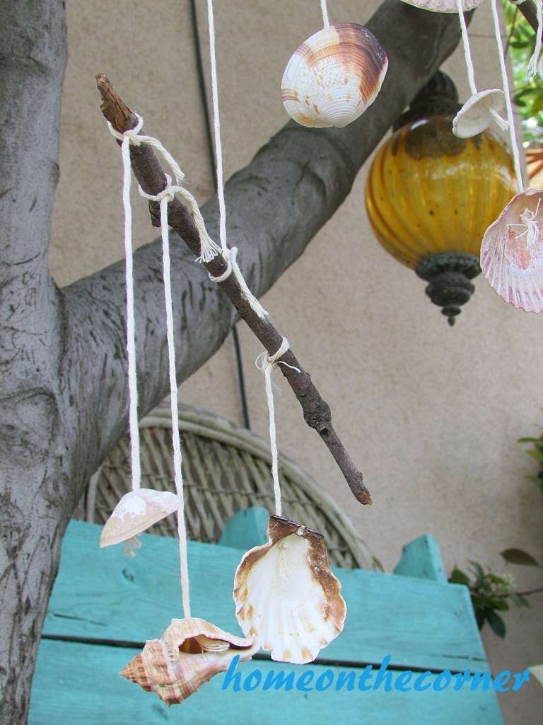 Boho Seashell Mobile or What To Do With All Your Seashells – HOME ON ...