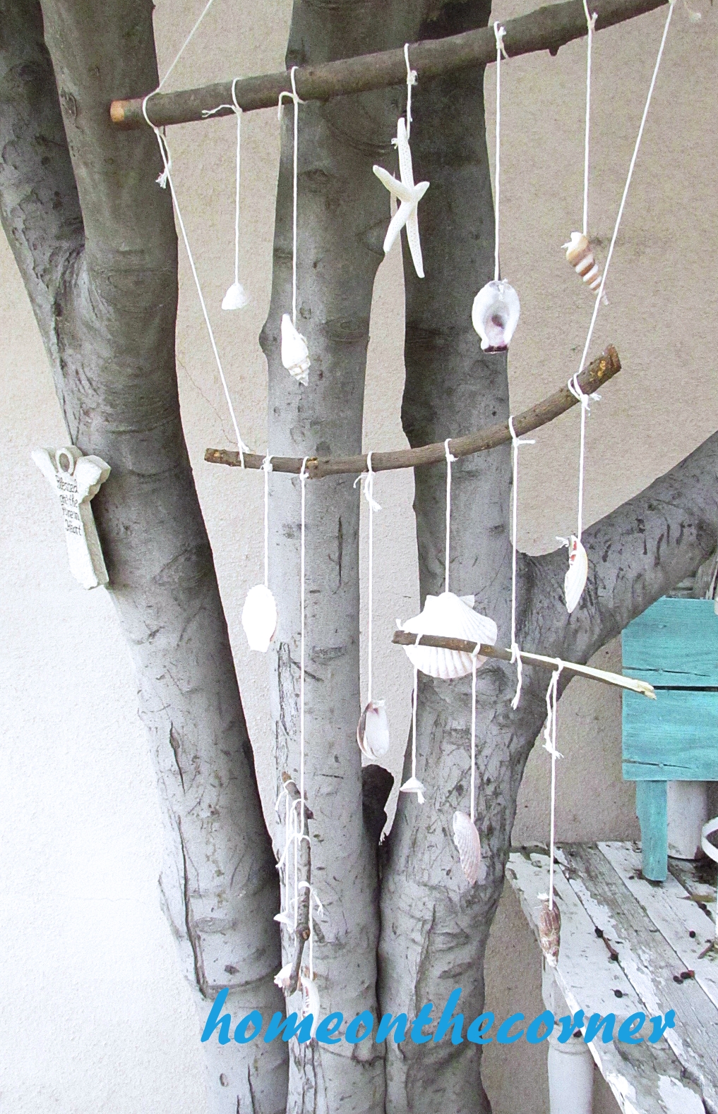 Boho Seashell Mobile or What To Do With All Your Seashells – HOME ON ...
