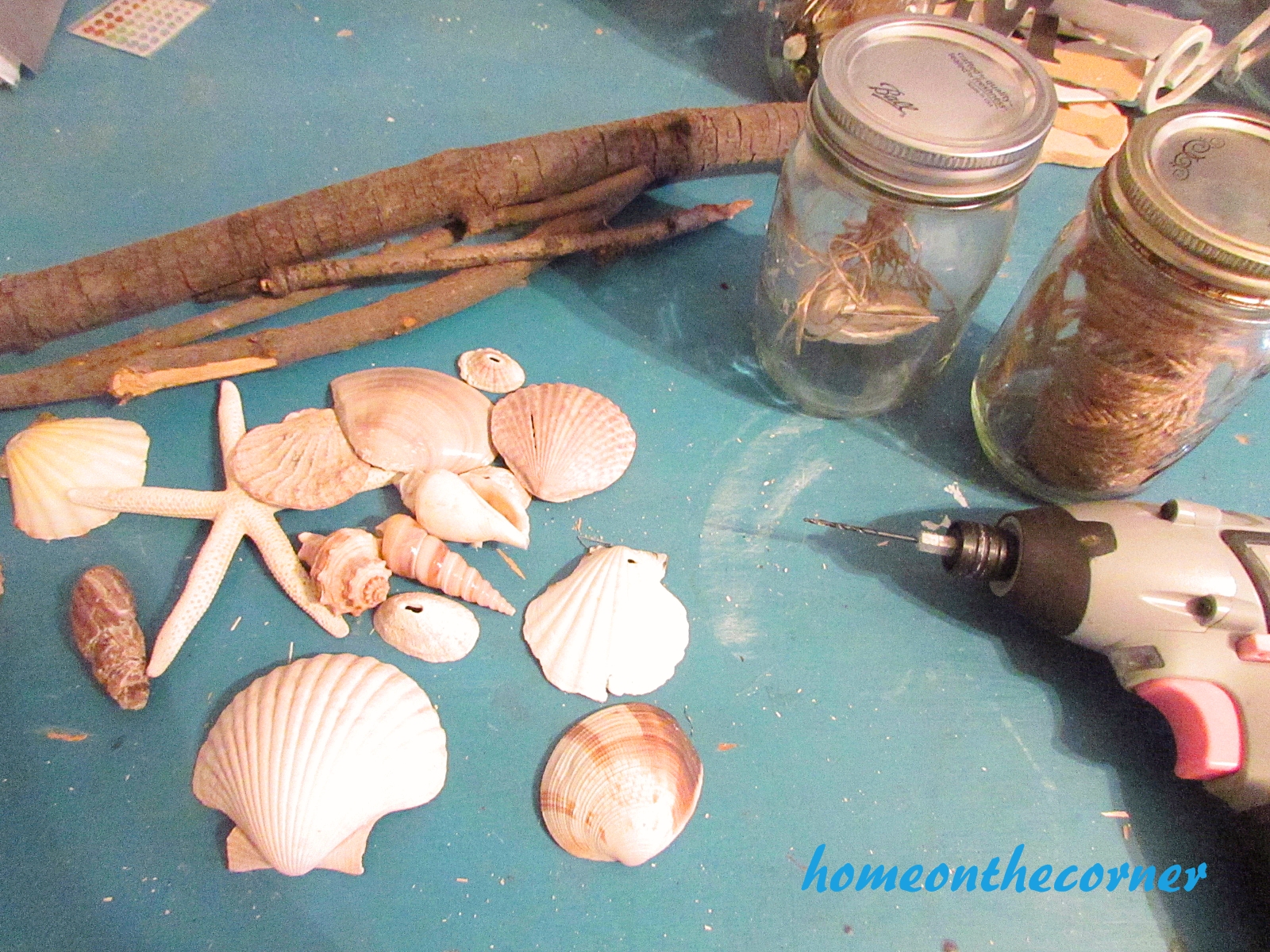 Boho Seashell Mobile or What To Do With All Your Seashells – HOME ON ...