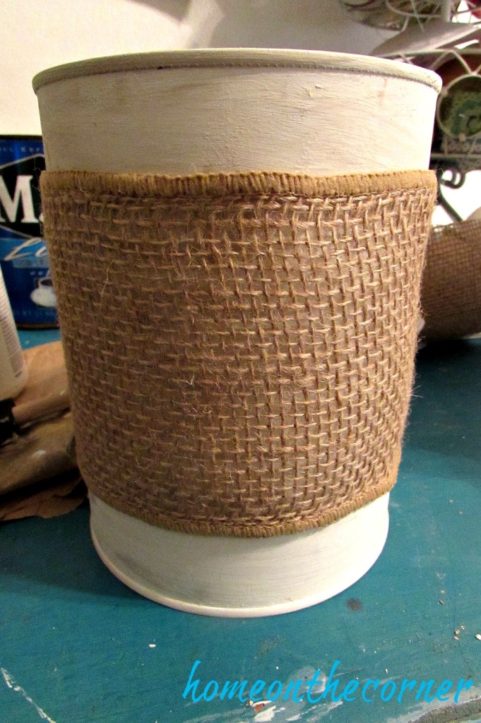 Upcycled Coffee Cans for Bridal Shower Centerpieces – HOME ON THE CORNER