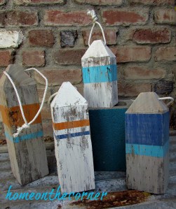 DIY Wooden Ocean Buoys – HOME ON THE CORNER