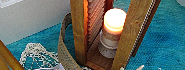 Make Your Own Shutter Lantern – HOME ON THE CORNER