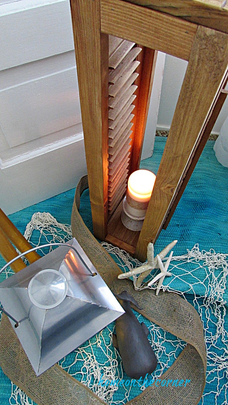 Make Your Own Shutter Lantern – HOME ON THE CORNER