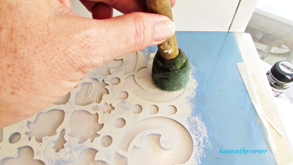 Step Stool Makeover with Stencils – HOME ON THE CORNER